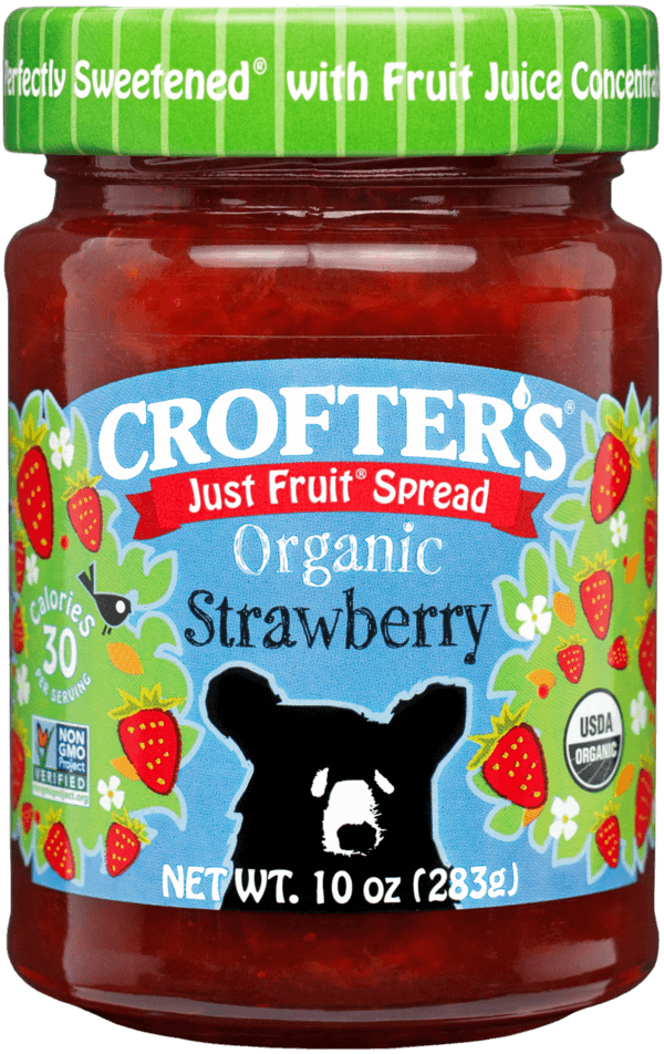 Organic Strawberry Jam | Crofter's Organic