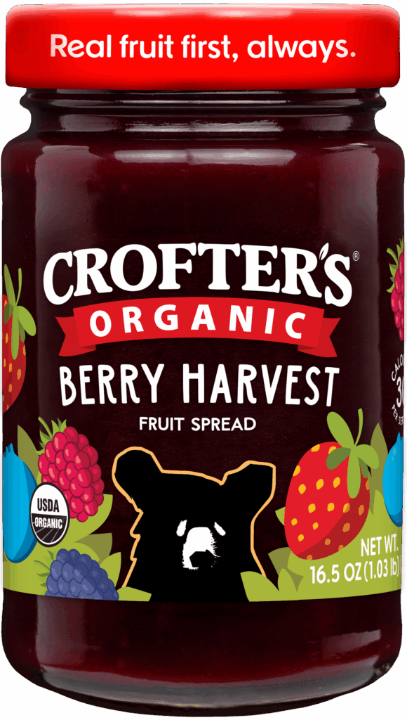 Mixed Berry Harvest Organic Jam | Crofter's Organic
