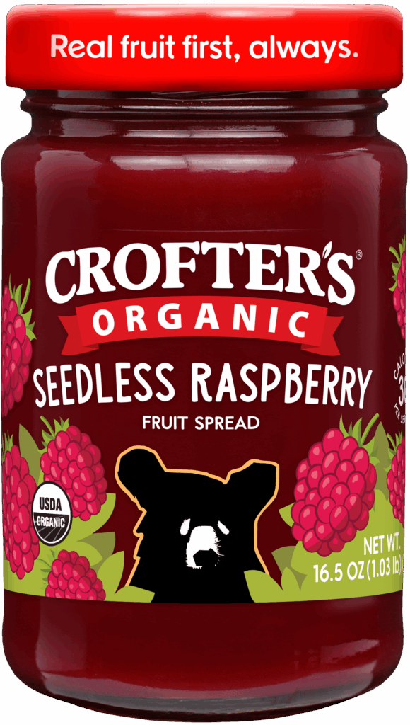Seedless Raspberry Jam | Crofter's Organic